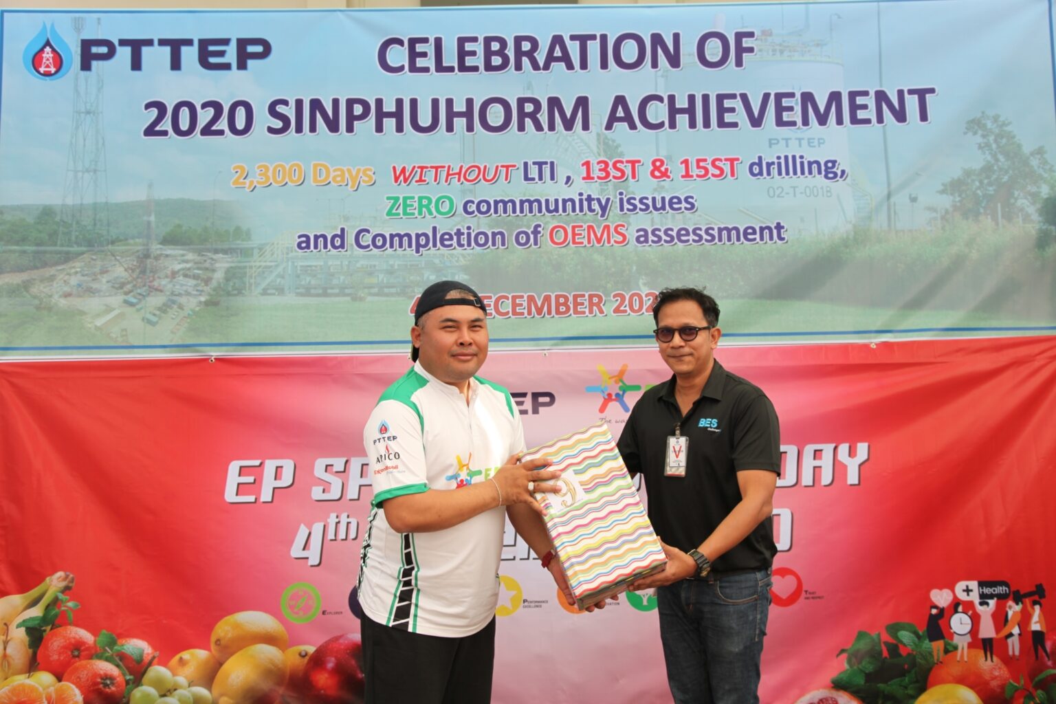 BES’s safety engineers participated in activities with PTTEP SSHE Day ...